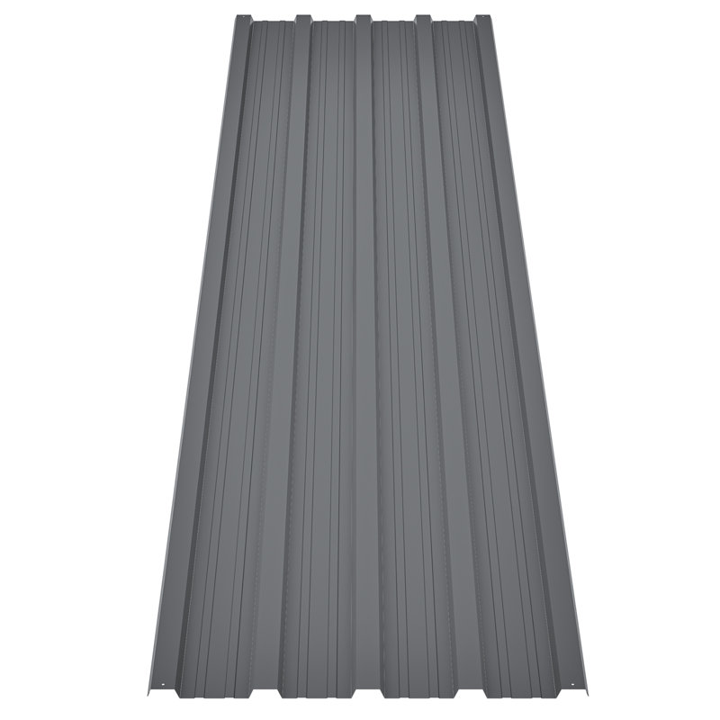 Thanaddo 15X Roof Panels Galvanized Steel Hardware Roofing Sheets | Wayfair